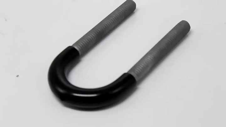 U-bolts with Nut and Washer - HDG Polyolefin Coated
