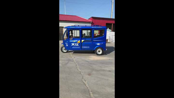 Motorized Passenger Tricycles - 3 Wheel Taxi Trikes with Luxurious ...