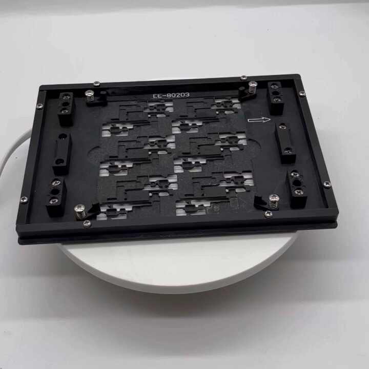 Black Stiffener for Block Tin During Wave Soldering