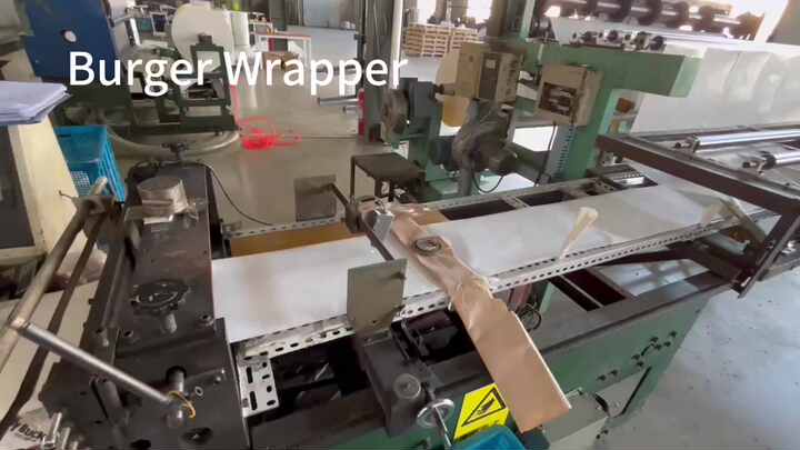 Greaseproof Food Packaging Wrapping Sandwich Burger Paper With ...