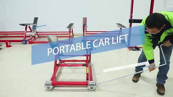 ALTErtool 3T Portable Mini Scissor Lift - Hydraulic Car Lift for Quick ...