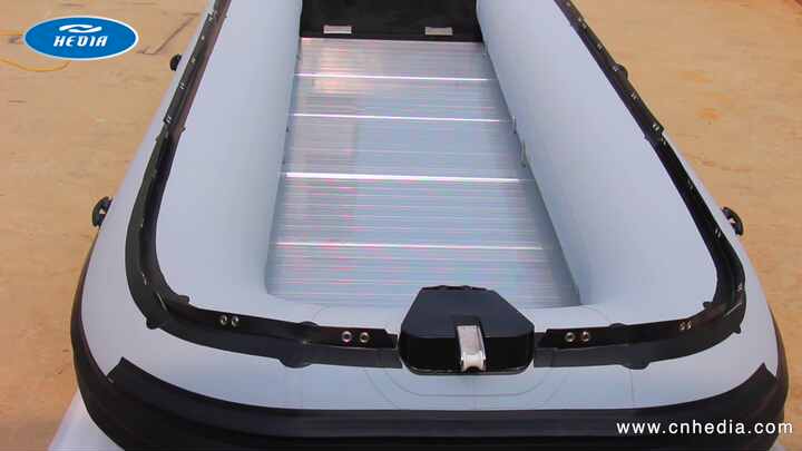 20ft Inflatable Boat with Steering & Wheel - Ideal for Fishing and ...