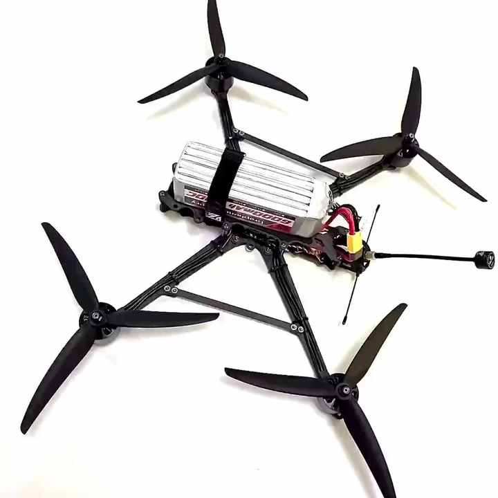 Fpv Drone 7inch/9inch/10inch Capable Of Carrying 2.5 Kg The Flight Time ...