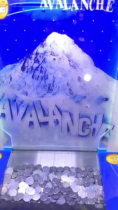 The Most Profitable Avalanche Coin Game Coin Pusher Quarter Game Coin ...