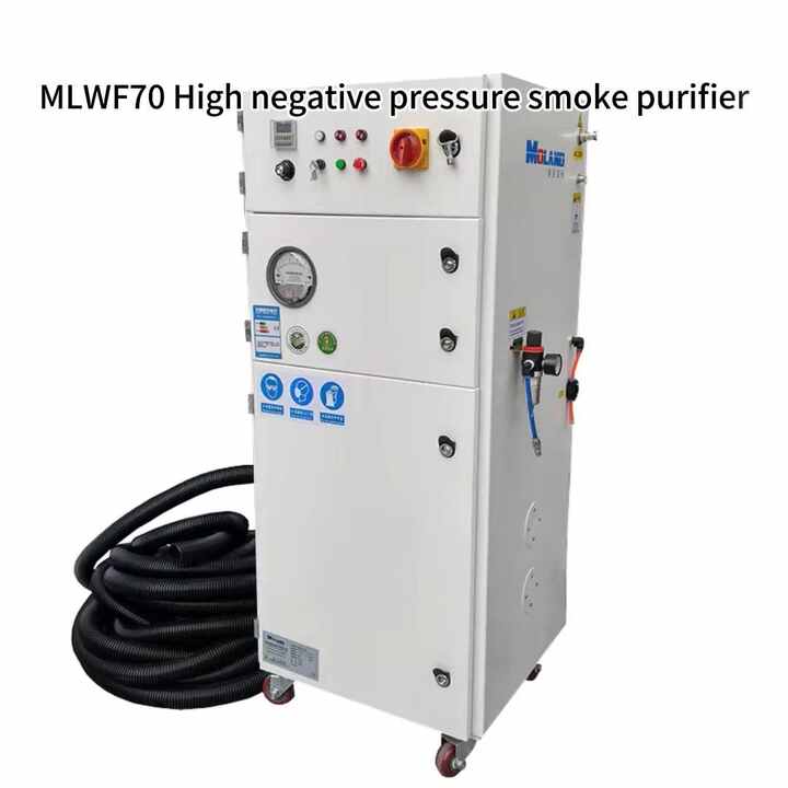 Robotic Welding High Vacuum Dust Collector High Negative Pressure Smoke ...
