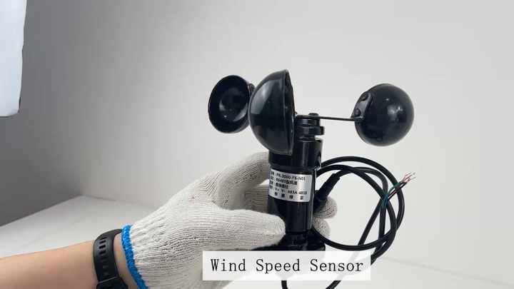 Hot Sale Wind Speed Sensor Ultrasonic Wind Monitor RS485 All-in-One ...
