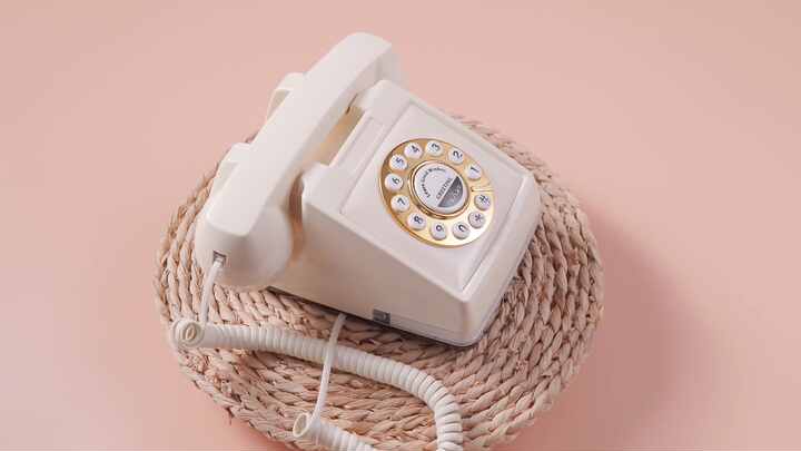 Classic Vintage Antique Telephone Guest Book Phone - Wedding Message ...