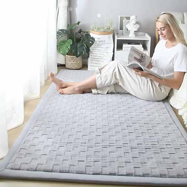 Custom Super Soft Touch New Style Thicken Plush Tatami Rug Extra Large ...