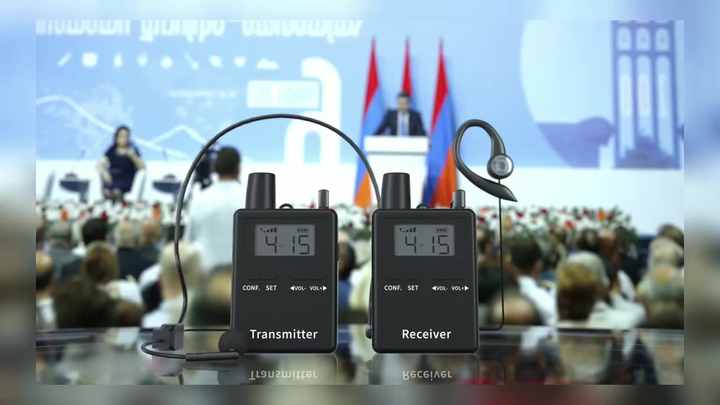 Digital Wireless Tour Guide System - 50ch Audio Guide