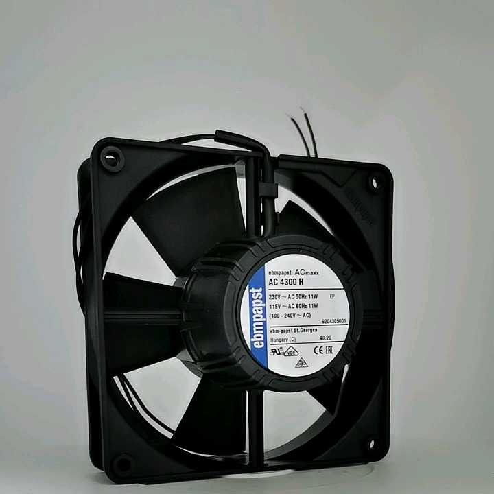 Ebmpapst 4656N Axial Compact Fan - 230V, 160m3/h, Metal
