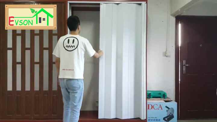 PVC Temporary Door for Apartment Bathroom – Waterproof, Foldable Design ...
