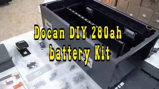 Apexium Customized Mason 16S 280 DIY Kit - 48V 280ah Battery Box
