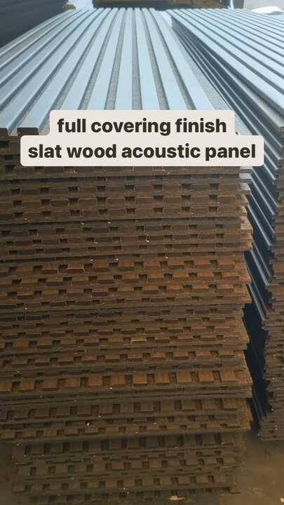 Modern Acoustic Anti Sound Absorption Proofing Slatpanel Wooden Design ...