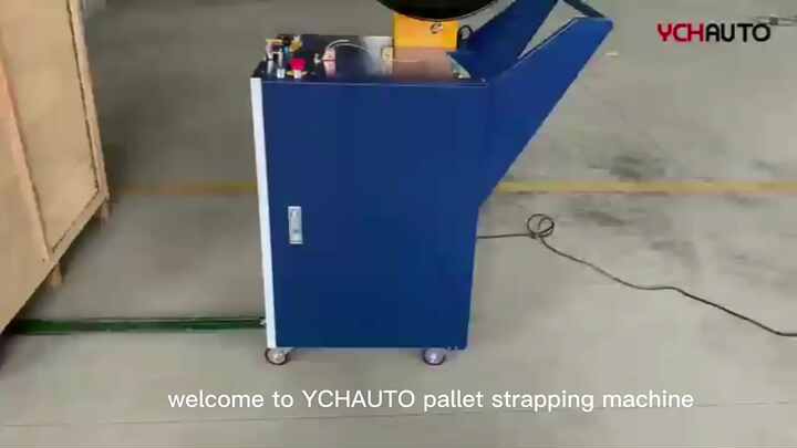 Portable Pallet Strapper Semi Automatic Corrugated Box Strapping ...