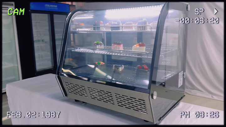 Mini Cake Display Fridge - Bakery Showcase Table Top Chiller