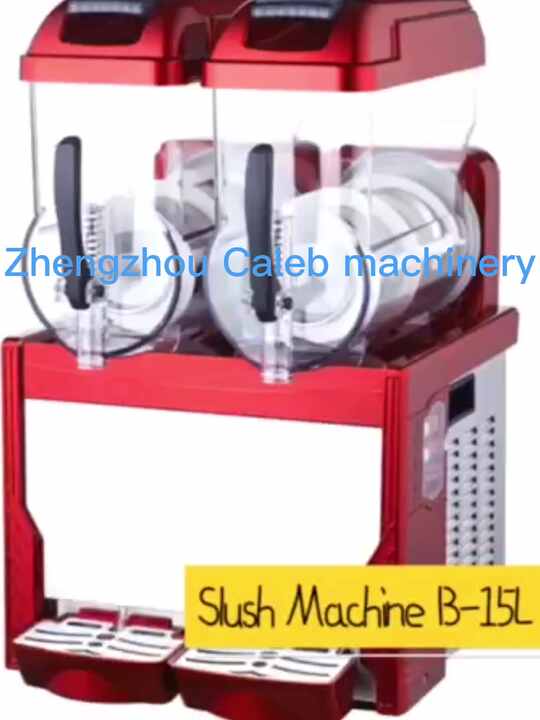 Commercial New One Tank Ice Juice Slush Machine with Motor and Bearing ...