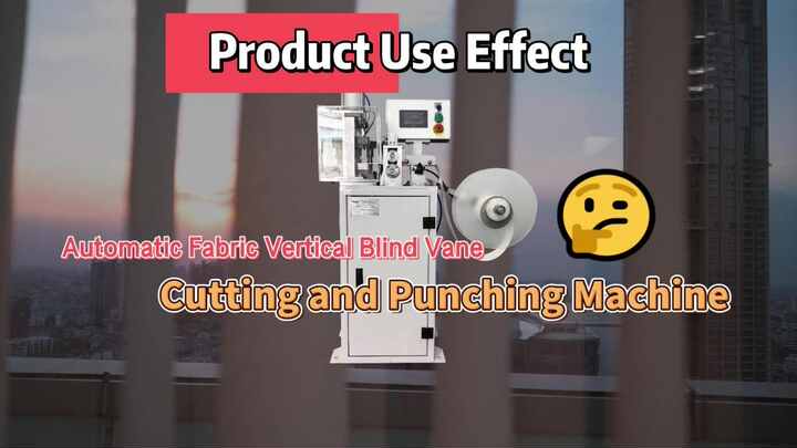Vertical Blind Cutter - Precision Fabric Cutting Machine