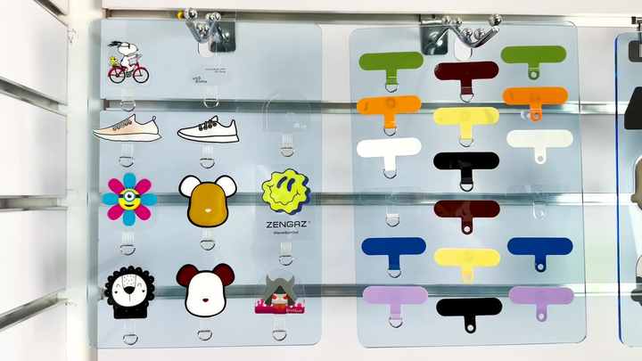 Customizable Mobile Phone Straps TPU Fixed Phone Lanyard Clip Fabric ...