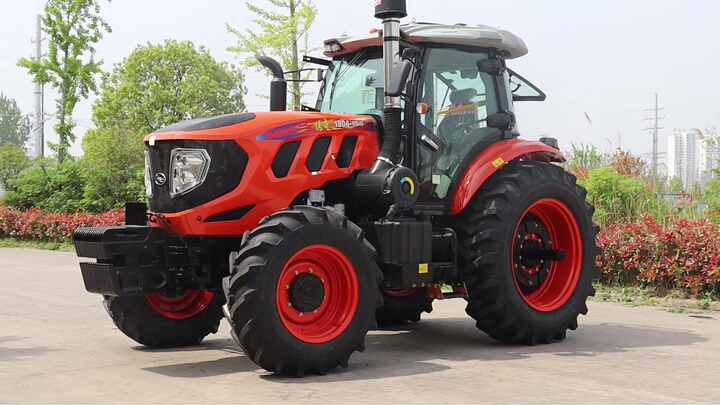 180HP Agricultural Diesel Tractor Red Belarus Tractor Price List Farmer ...