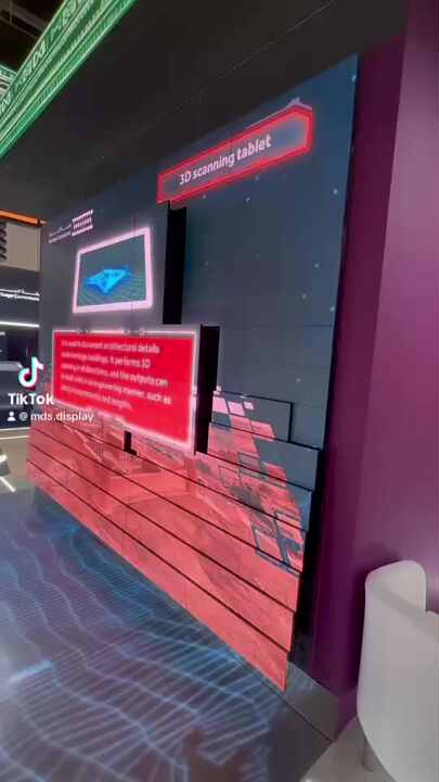 Shenzhen 3D LED Matrix Panel with Remote Control for Indoor Advertising - ODM