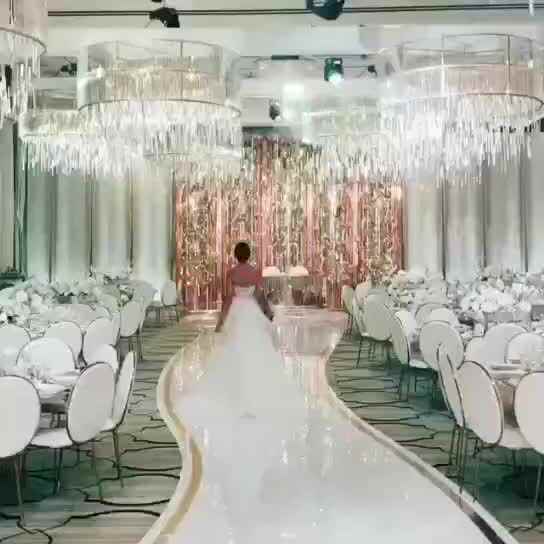 Mirror Carpet - Elegant Wedding Stage Decoration