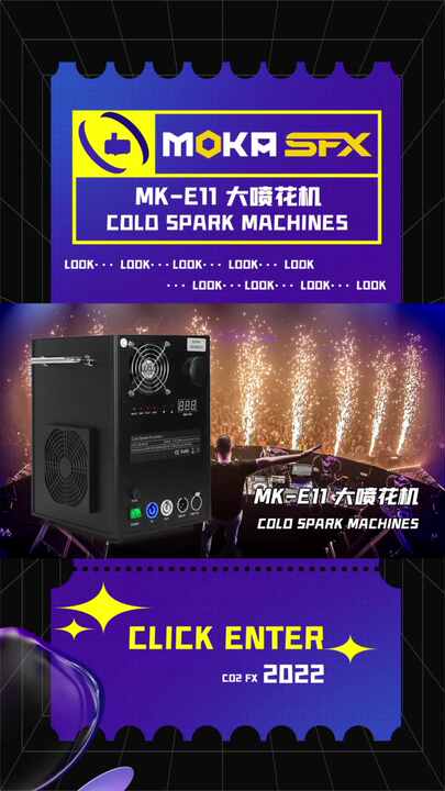 Chispas Para Fiestas - 750W Cold Spark Machine USA 2PCS