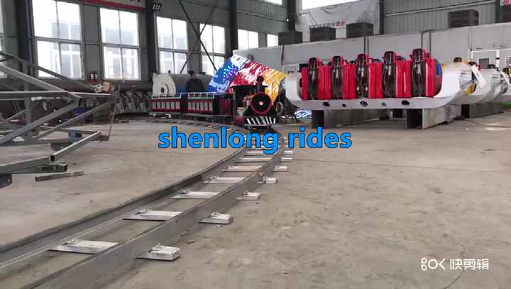 Miniature Track Train - Shenlong Rides for Sale