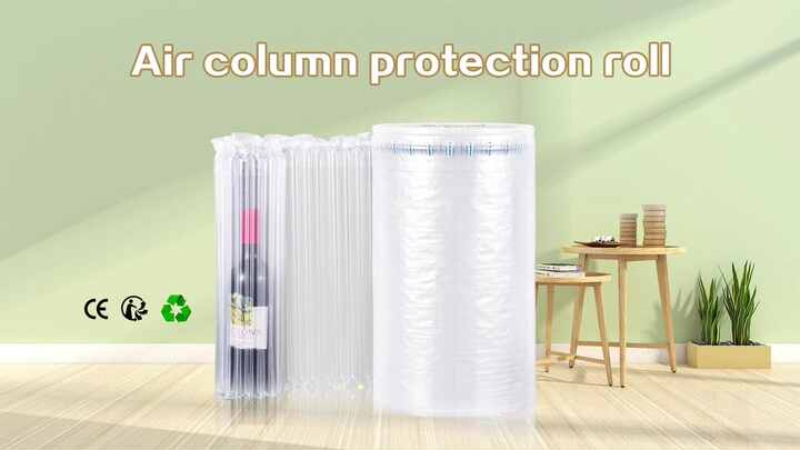Air Column Wrap Roll Inflatable Air Filled Bags Packaging Film Bubble ...