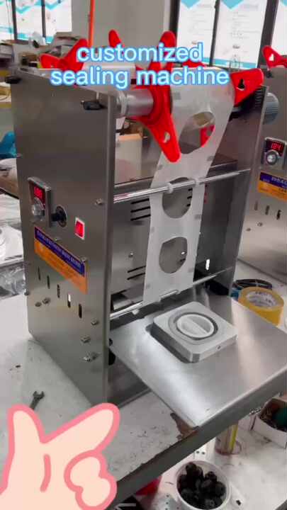 Customizable Plastic Aluminum Foi Film Water Cup Sealing Machine Sealer