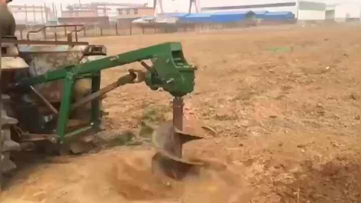 Tractor PTO Driven Post Hole Digger for Land Use| Alibaba.com