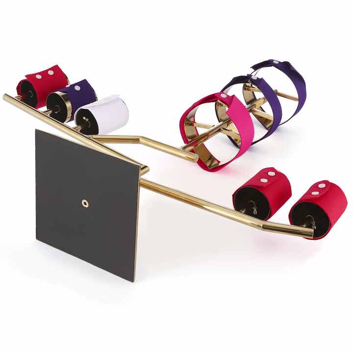 Exquisite Stainless Steel Cuff Display Stands for Boutiques