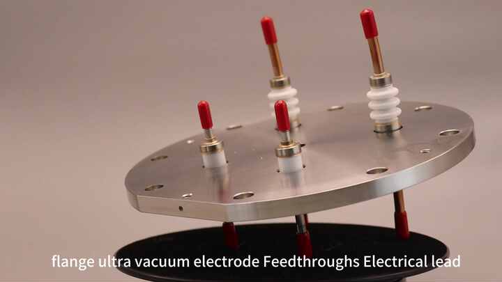 Vacuum Electrode KF Flange Connector | Ceramic Sealing Assembly for ...
