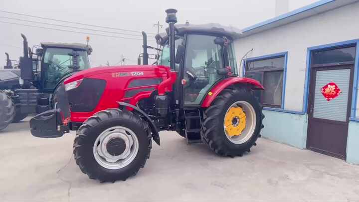 Tavol 4x4 Tractor 120HP - Durable Agricultural Machinery for Farms ...