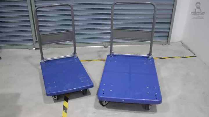 Foldable Transport Heavy Duty Cargo Trolley,folding Flat Bed Trolly ...