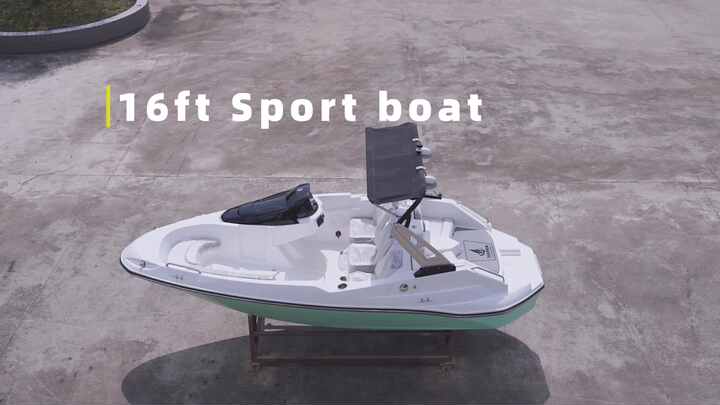 16ft Motorized Wakeboard V Drive Boat for Sale - 5 Seaters