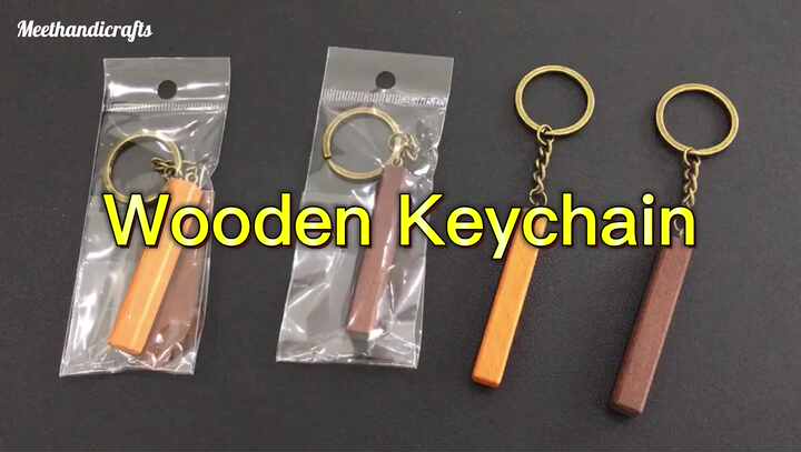 Luxury Wood Key Chains - Personalized Laser Engraved