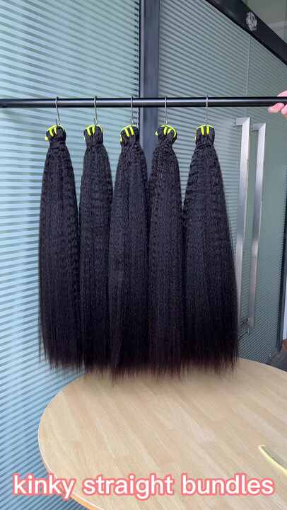Raw Unprocessed Yaki Straight Hair Bundles by Gdyhair