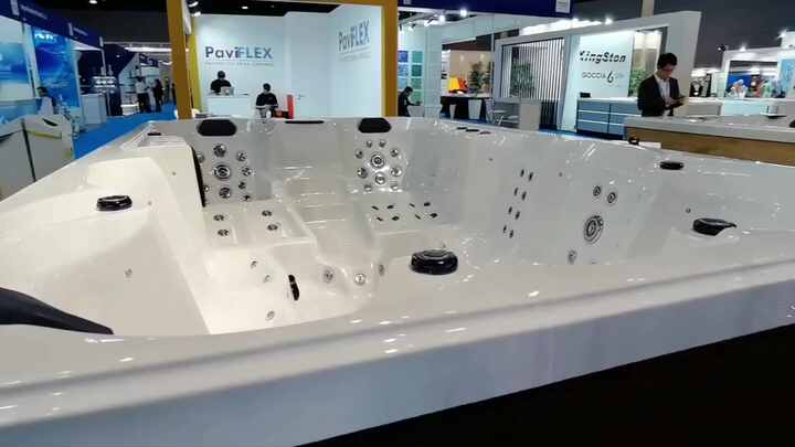 Large Outdoor Party Leisure Whirlpool Pool SPA - LOVIA Spa