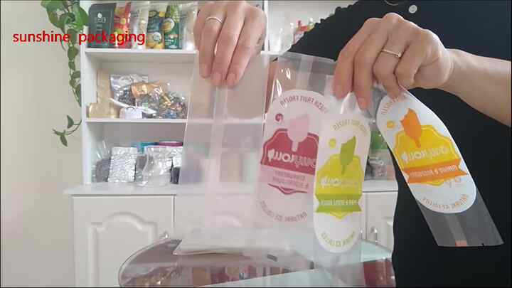 Custom Design Food Plastic Laminated Wrapper for Popsicles