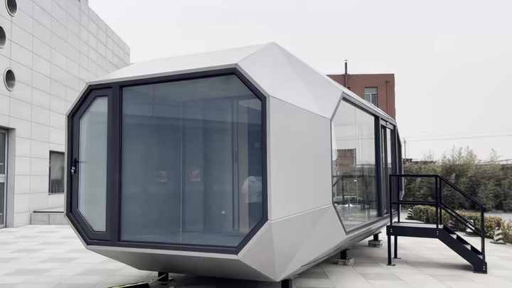 Ready Made Tiny Home Office Pods Cobertizo de gama alta Mini Mobile ...