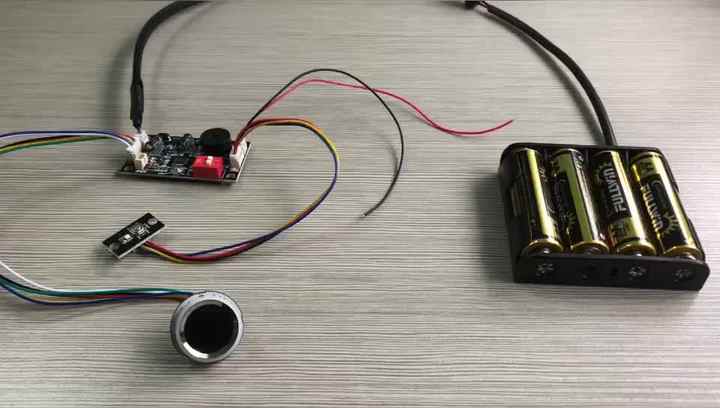 GROW R502-A RGB LED Capacitive Fingerprint Sensor Module With UART ...