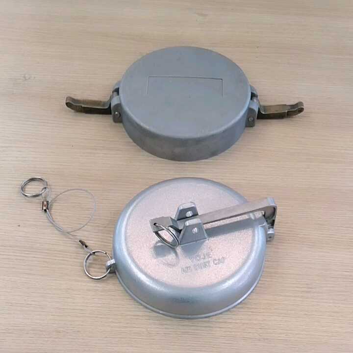Fuel Tank Truck Aluminum API Unloader Valve Dust Cap