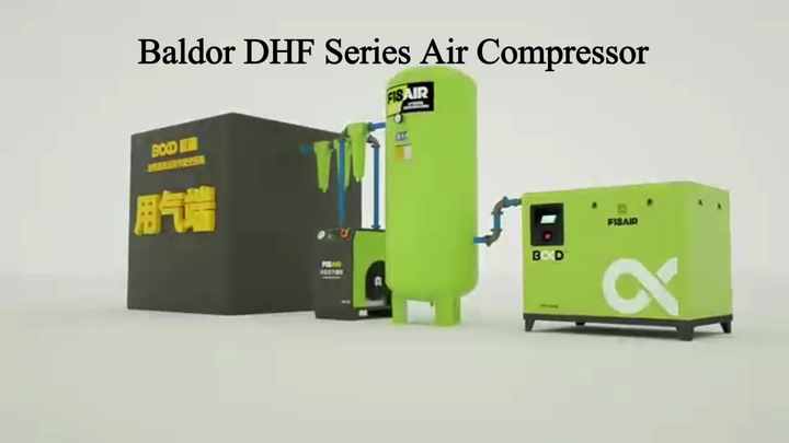 China Industrial Silent Direct Drive 10hp 7.5kw 8bar 10bar Screw Air ...