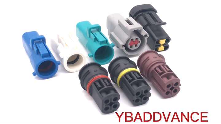 4 Pin Female Electrical Connector for Sensor Applications
