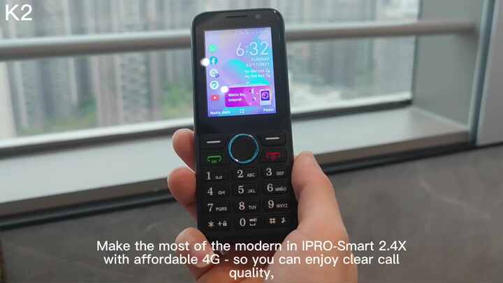 IPRO K2 PRO KAIOS 2.4 Inch 3G WIFI Feature Phone Phones for Students ...