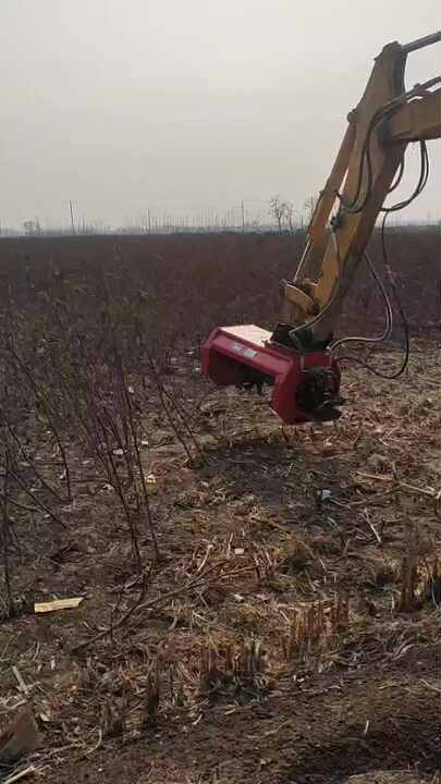 Excavator Mulcher Flail Mower Mini Excavator Flail Mower for Sale ...