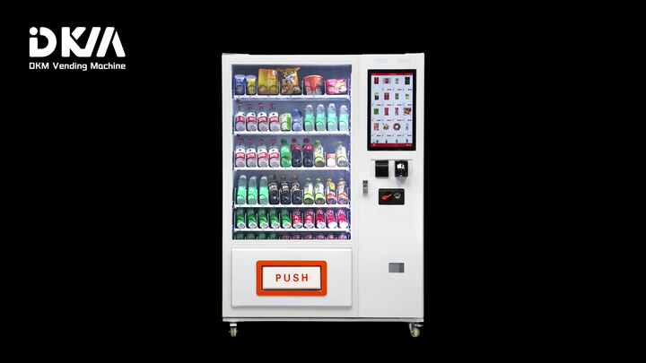 DKM Custom Smart Vending Machine - Food & Beverage Combo