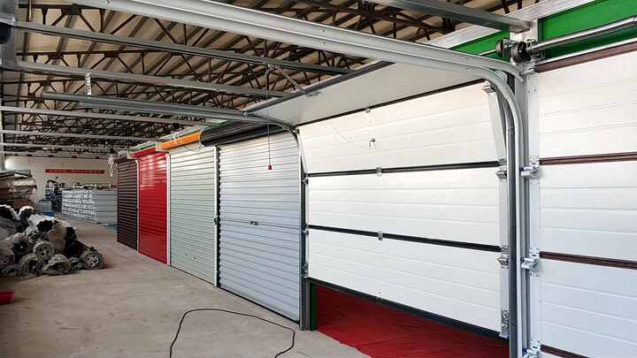 American Style Automatic Residential Pu Foam Insulated Garage Door for ...