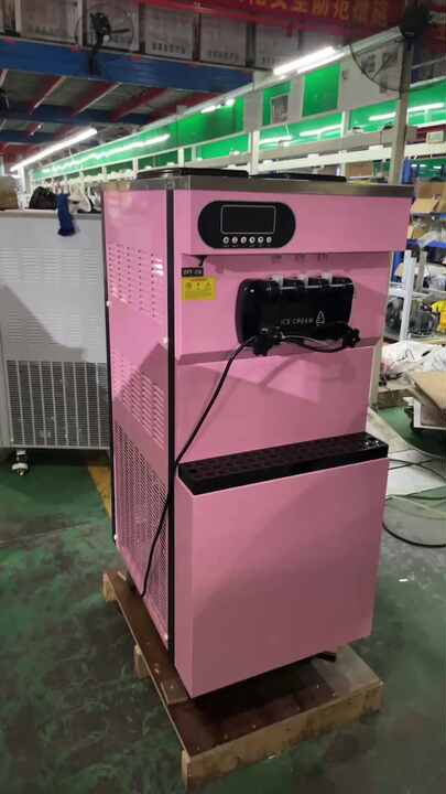 Shanyou Good Quality Vertical Ice Cream Machine With 3 Flavor 2000w ...