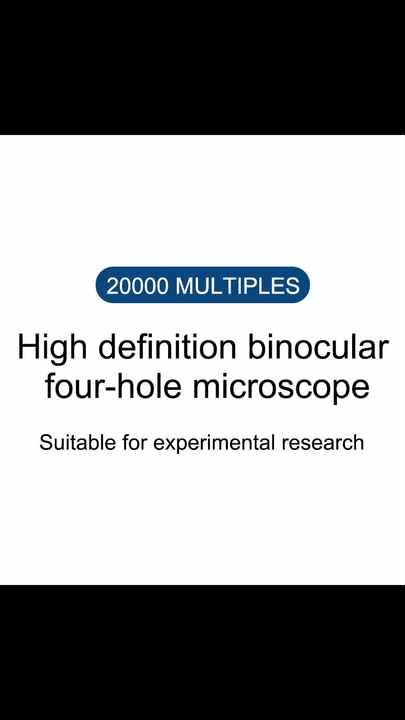 ZONGHUI Wf10x Binocular Microscope - 40x-2000x Magnification